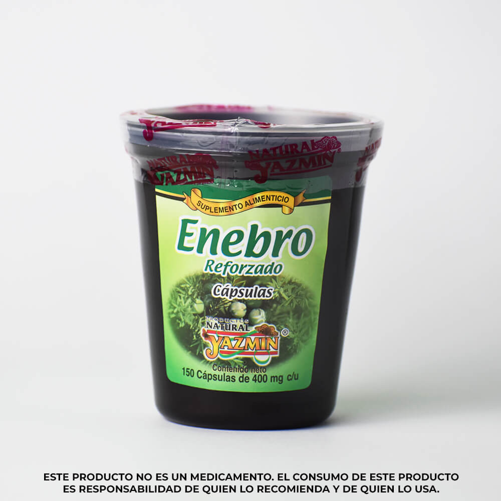 Enebro | 150 Cápsulas 400mg | Natural Yazmin®