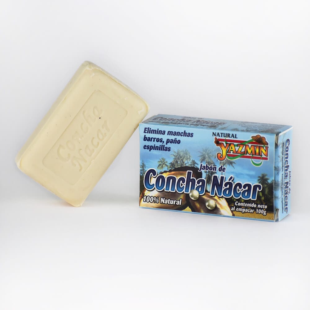 Jabón de Concha Nácar | Aclarante | 100g | Natural Yazmin®