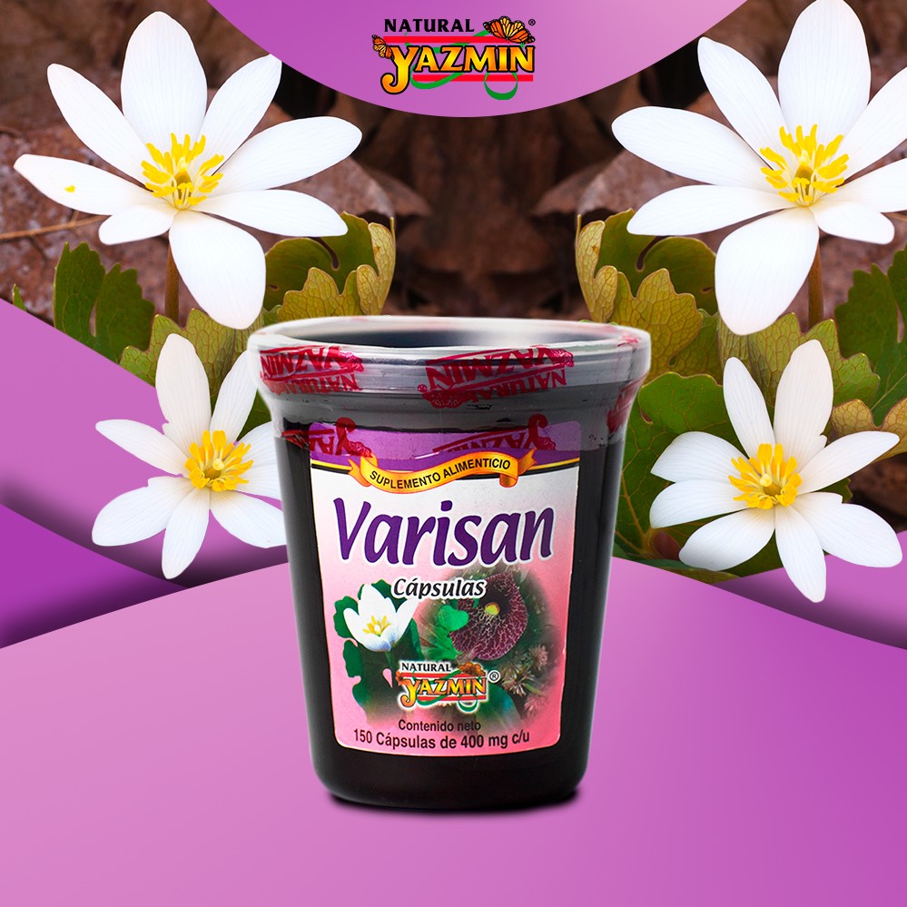 Varisan | 150 Pastillas [Cápsulas] 400mg | Natural Yazmin®