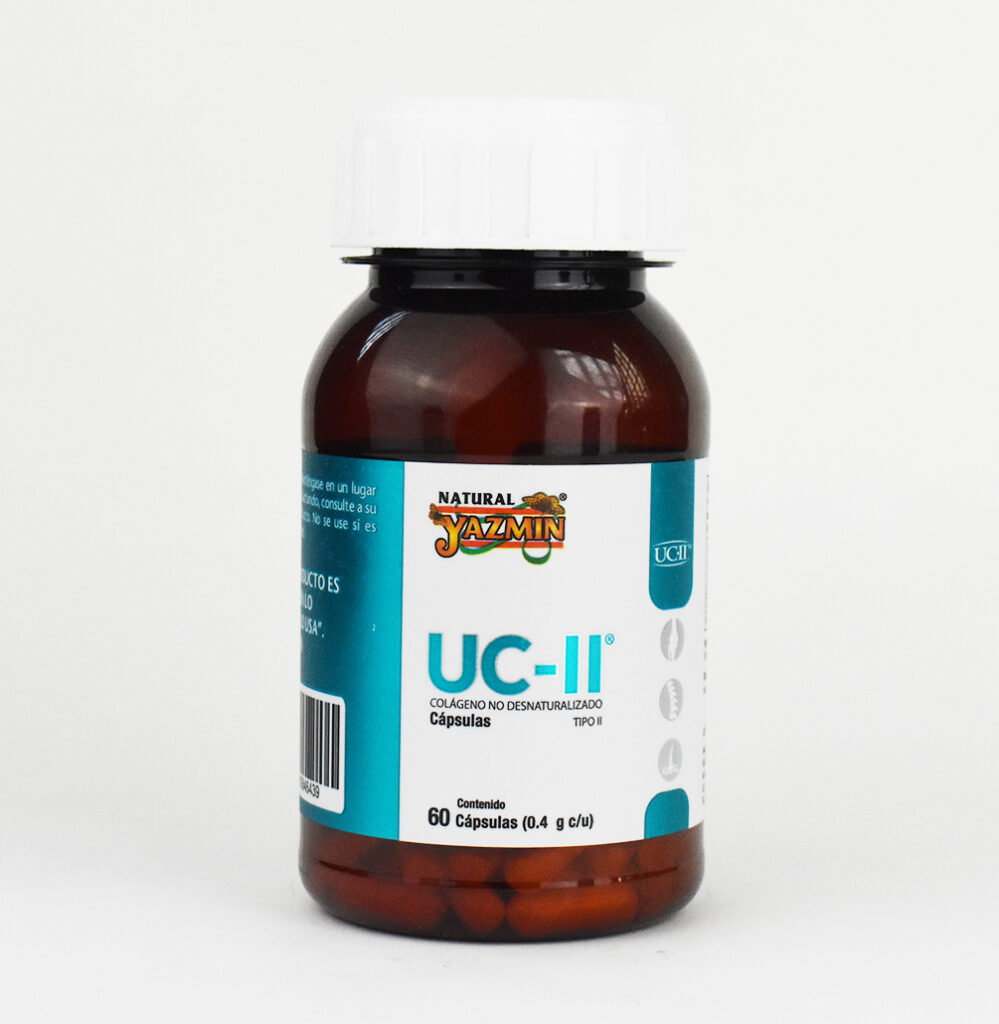 UC II-Colágeno tipo 2 | 90 Cápsulas 0.4g | Natural Yazmin®